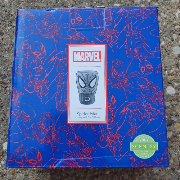 Scentsy | Accents | Scentsy Marvel Spiderman Wall Fan Diffuser ...
